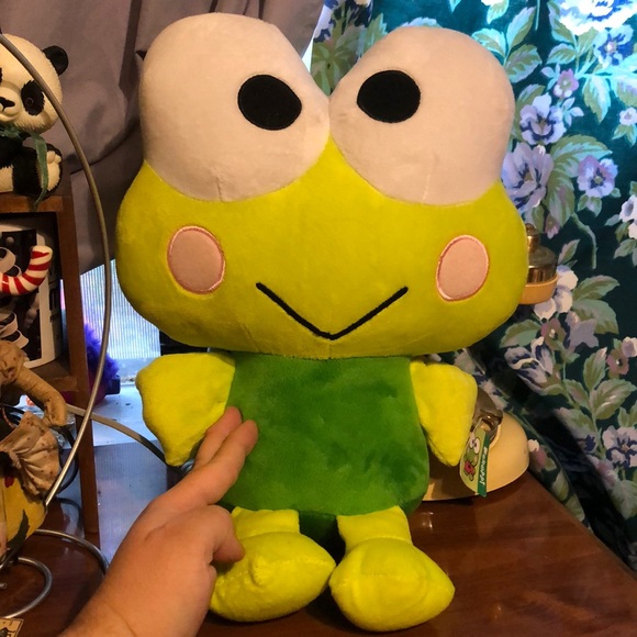 Sanrio | Toys | Sanrio Large Keroppi Frog Plushie | Poshmark